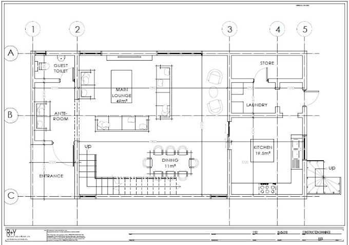 Draw your floorplan on autocad by Archi_keem | Fiverr
