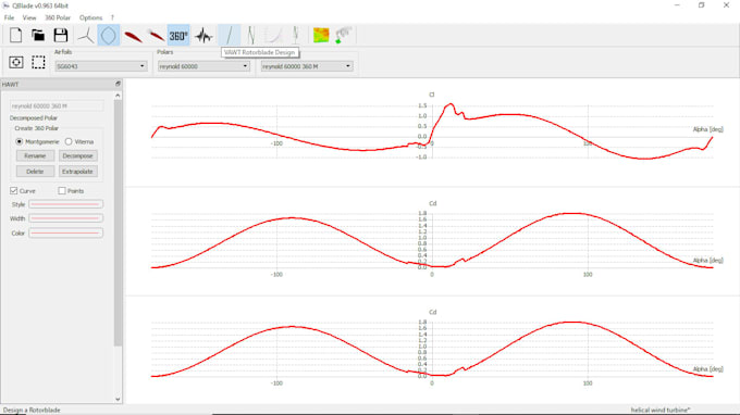 Assist in qblade software simulations for wind turbines by ...