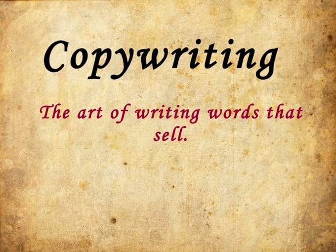 Write you a highly compelling copy that convert by Rhondawriter | Fiverr