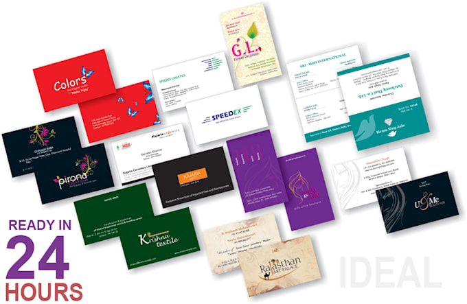 Design professional visiting card by Idealdesigners | Fiverr