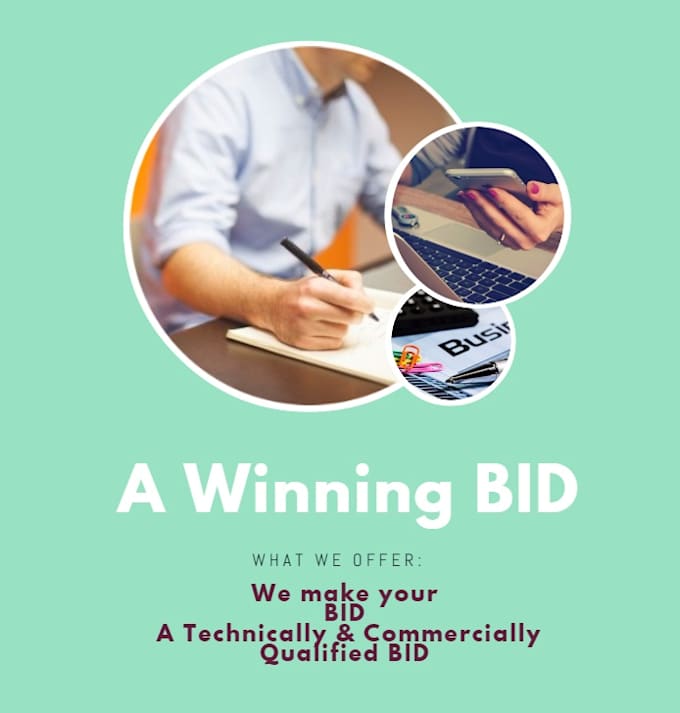 Make your bid, rfp, rfq, tender a winning proposal by Rescuep | Fiverr