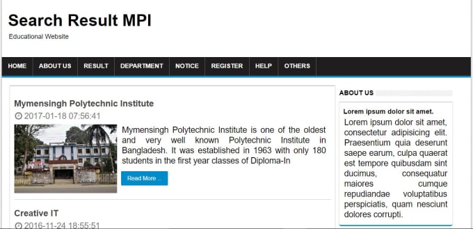 Do Any Php Html Css Jquery Mysql Coding In Certain Time By Csejahid Fiverr