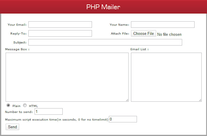 Create a php inbox mailer for you by Asseme01 | Fiverr Create a php inbox mailer for you by Asseme01 | Fiverr
