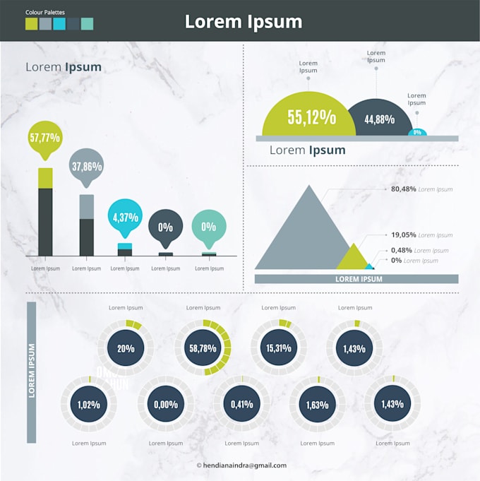 Iwill create very cool infographics design by Indrahendiana | Fiverr