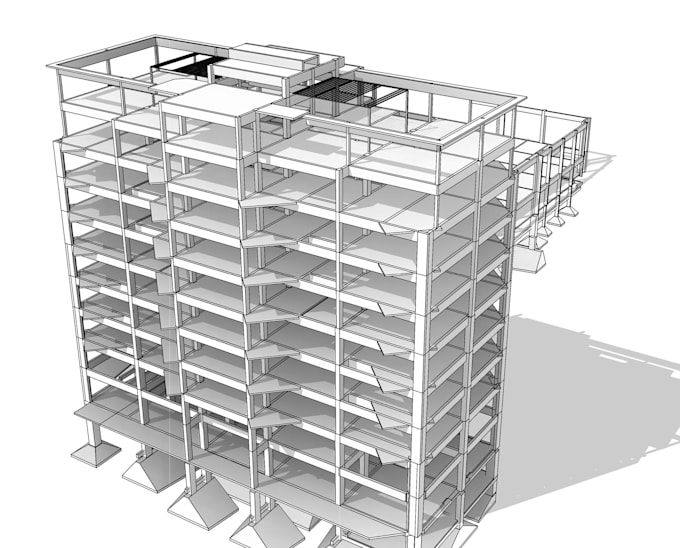 Design your structural project and structural drawings by Vaneguzb | Fiverr