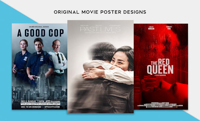 Design a premium movie poster, film poster by Raldesign | Fiverr