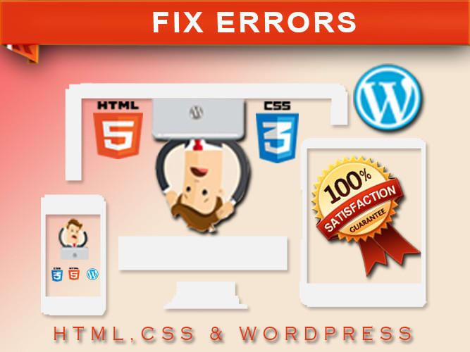 Fix Html Css Wordpress Issues By Faisalnazeer89 Fiverr