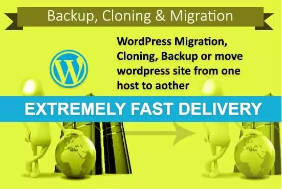 Do wordpress website backup, cloning and migration by Geebiztg | Fiverr