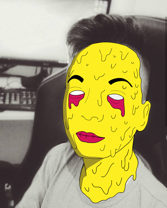 Turn your photo into a grime art by Plecxus | Fiverr