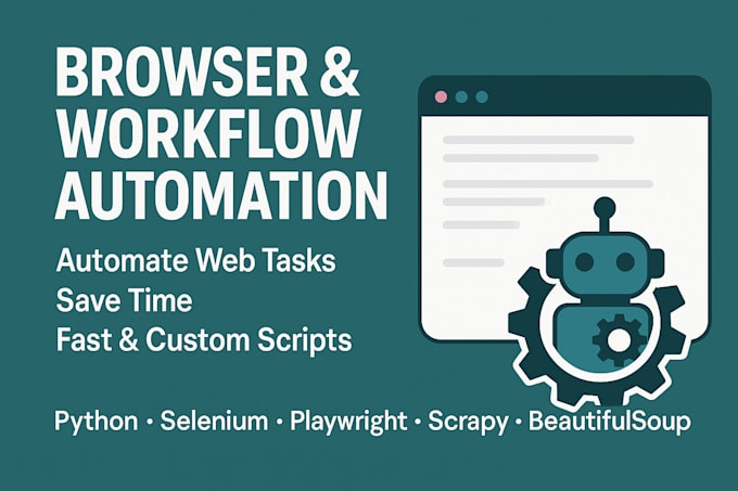 Build automation bots, crawlers, scrapers by Ashfaquemarfani | Fiverr