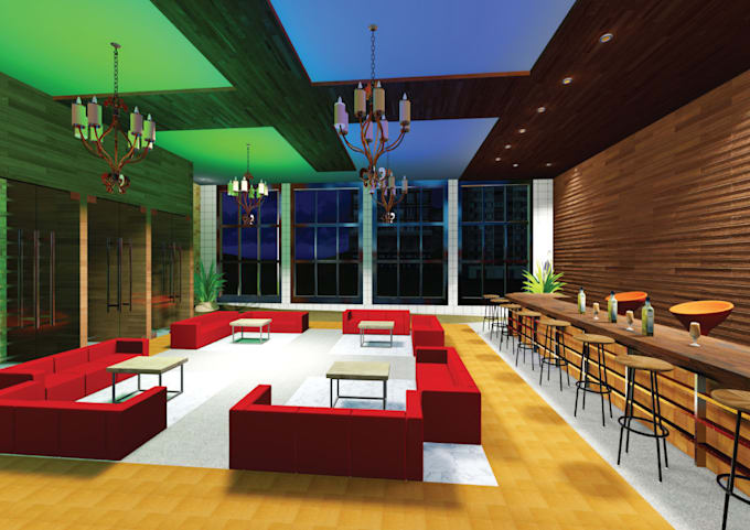 Autocad,sketchup 2d,3d and rendering by Suzan_mahmud | Fiverr