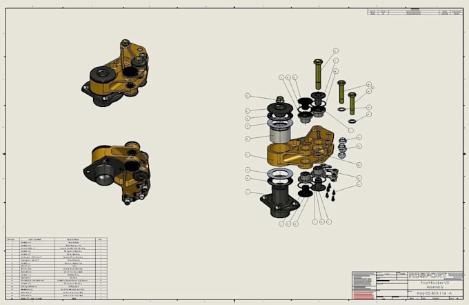 Create engineering drawing from 3d cad model and vise versa by ...