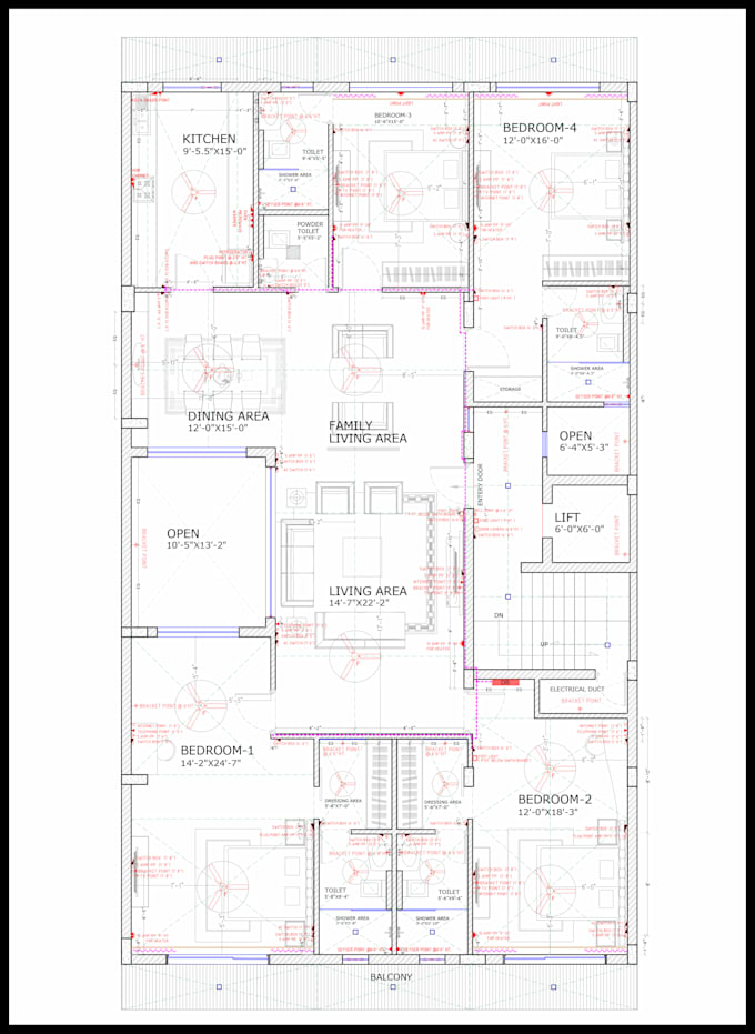 Do civil layouts, interior layouts, landscap designs by Tankhd | Fiverr