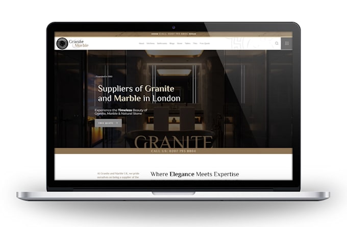 Design and develop a beautiful, bespoke wordpress website by ...