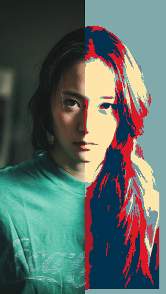 Turn your photo into obama hope style pop art by Gjergji_ll | Fiverr