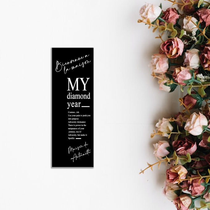 Design an amazing bookmark for your business by Ir1graphics | Fiverr