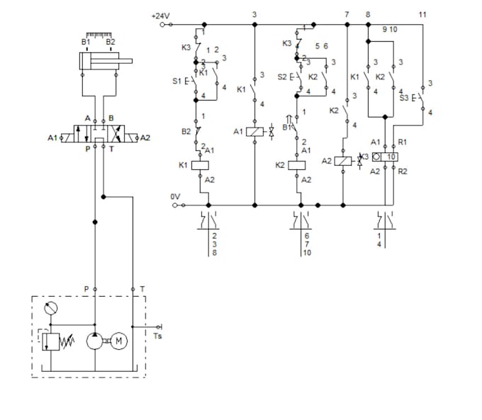 Design any circuit using fluidsim by Sacary | Fiverr