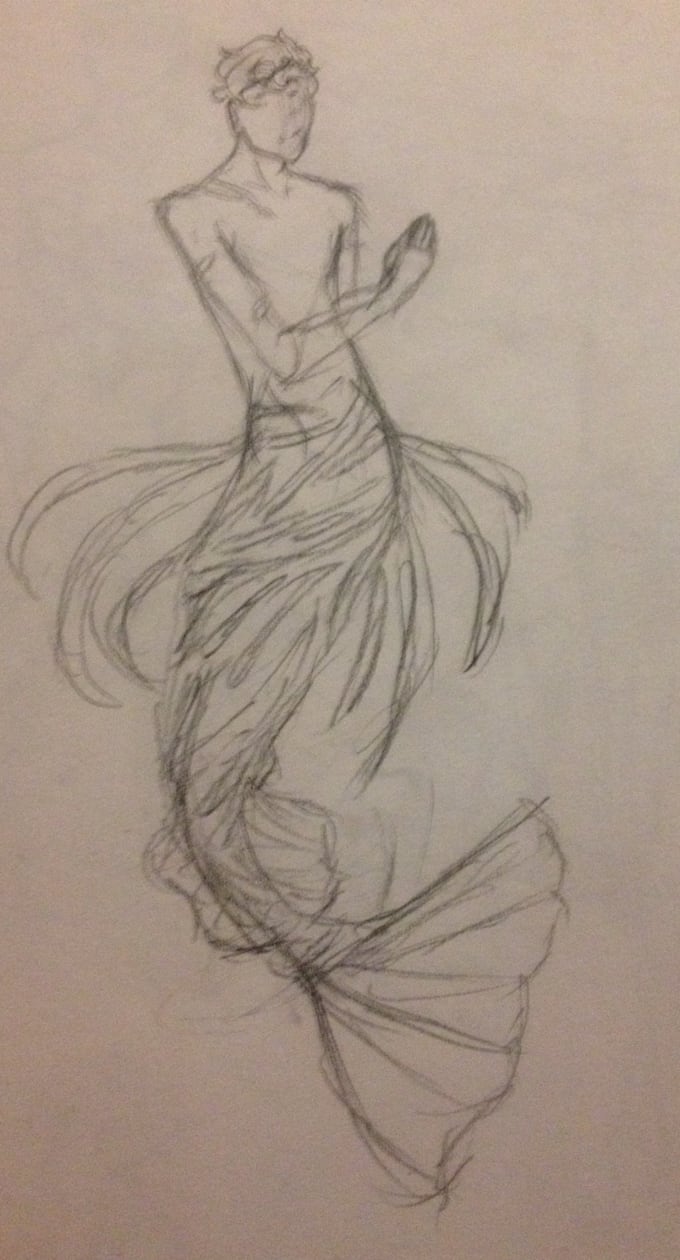 Do a small anime styled sketch by Mariaarts | Fiverr