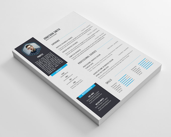 Do professional resume design and cv design in ms word by ...