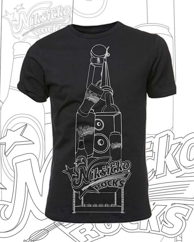 Create unique print designs for shirts and other merch by Skellige | Fiverr