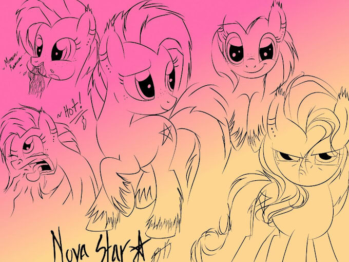 Draw a show accurate version of your my little pony oc by ...