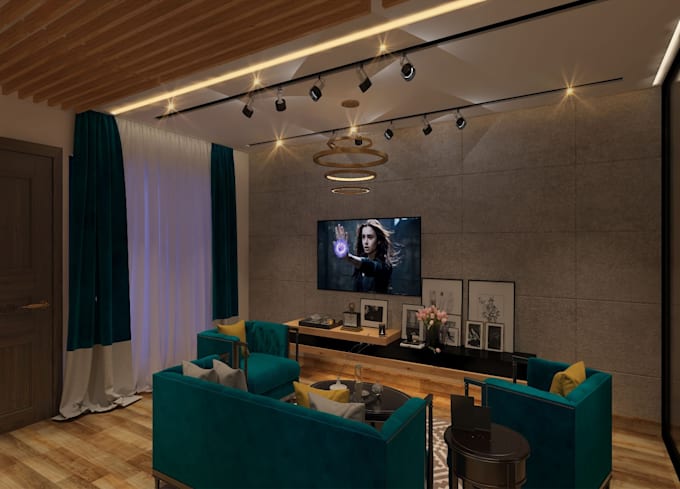 Provide realistic rendering ,interior on 3d max, by Hasimax0 | Fiverr