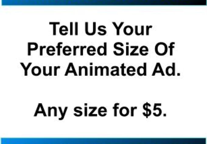 Create an animated gif image for your website by Caseycool | Fiverr