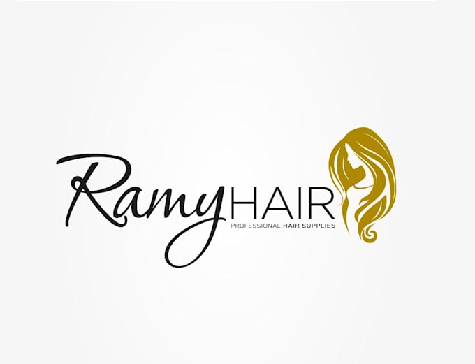 Do a creative hair logo design for you with free revisions and vector ...