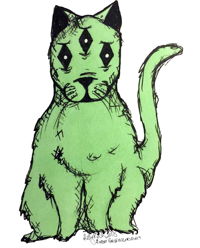 Draw an original monster friend for you by Krohbot | Fiverr
