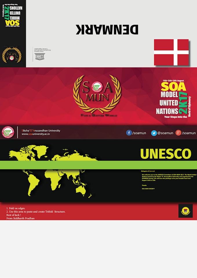 Create placards for model united nations or any event by ...