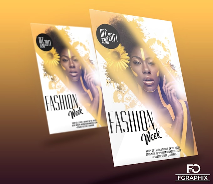 Design a high quality flyer for you by Farouqosuolale | Fiverr