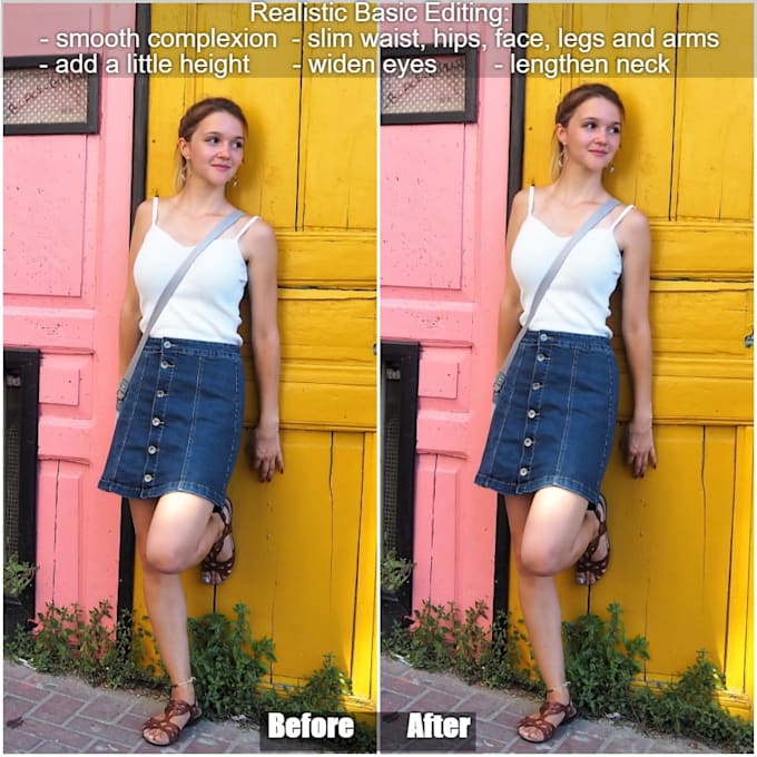 Edit a figure realistically in a photo by Daniellecmoore | Fiverr