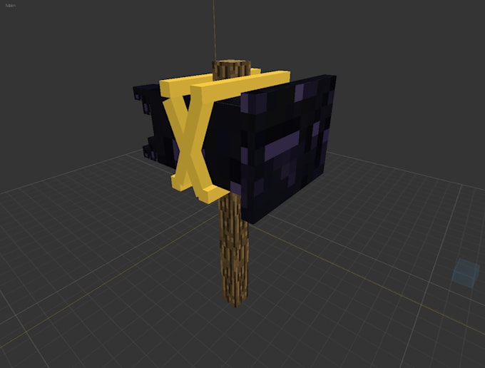 Create 3d minecraft models by Ducklife9000 | Fiverr