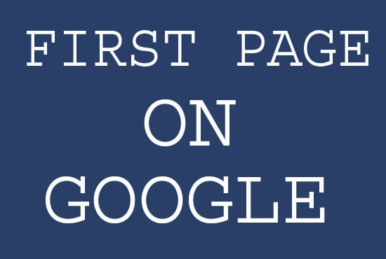 Rank your website first page of google by Seoforyouresite | Fiverr