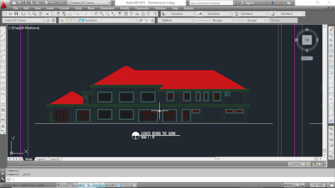 Design and created 2d floor layout shop drawing autocad by ...