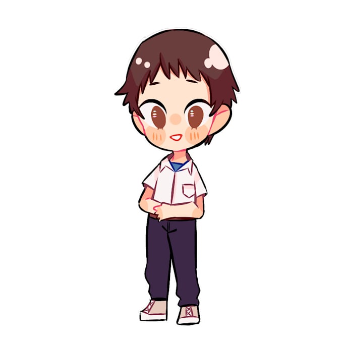 Draw anime chibis for you by Nyanodayo | Fiverr