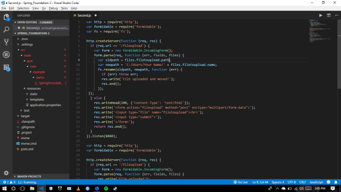 Make Html Css Javascript Bootstrap Mysql Nodejs Website By Ujashpatel Fiverr
