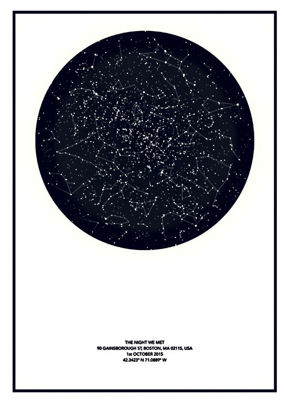 Make personalised star maps for you by Mansi15 | Fiverr