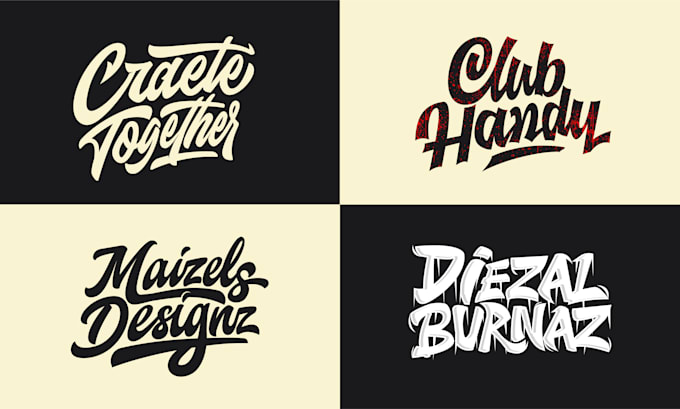 Create custom signature and hand lettering logo by Mursalin78 | Fiverr