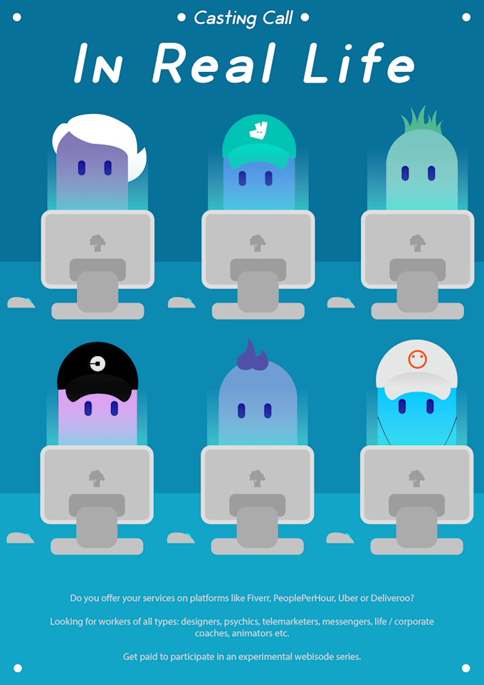 Make an eye catching poster by Windownext | Fiverr