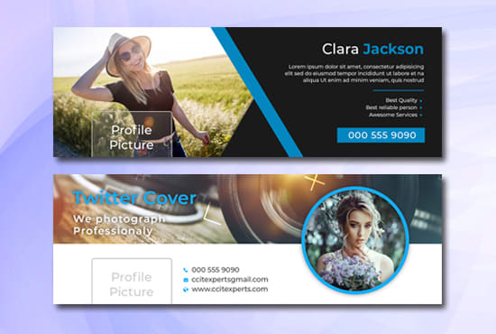 Design twitter, instagram cover, post and banner by Brand_hacker | Fiverr