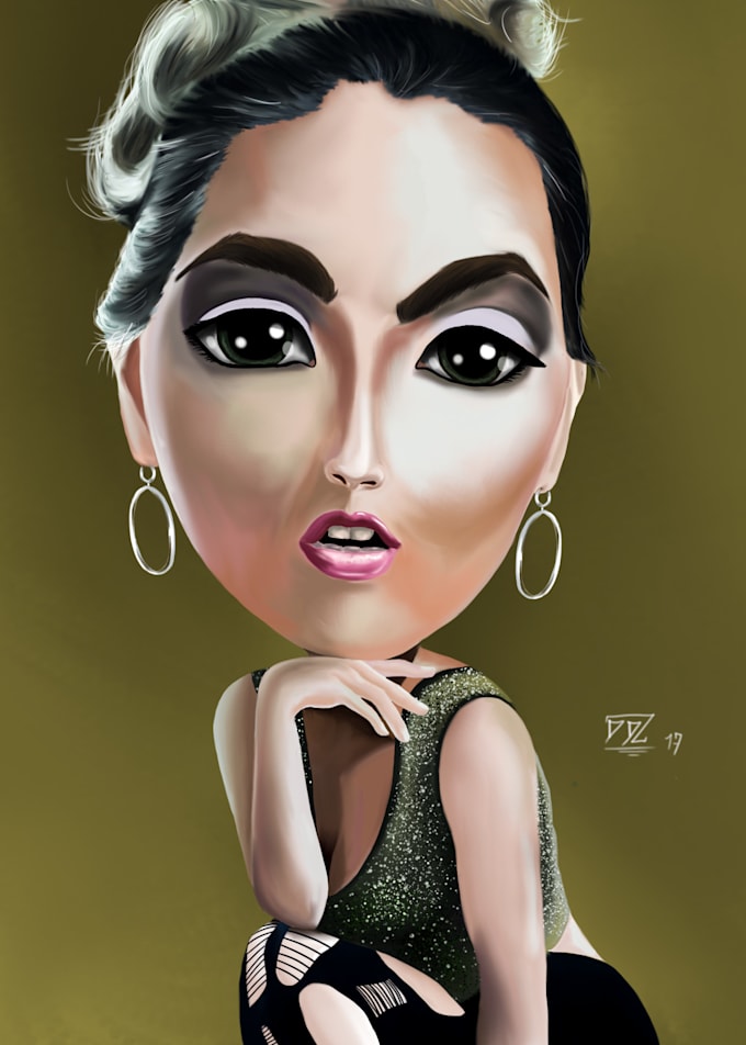 Draw custom cartoon caricatures by Ddl_creations | Fiverr