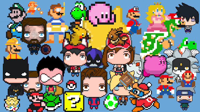 Make high quality pixel art for your games by Enriqueyan | Fiverr