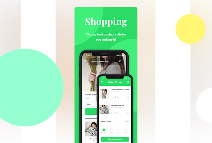 Design creative appstore playstore screenshots by Ixdgraphics | Fiverr