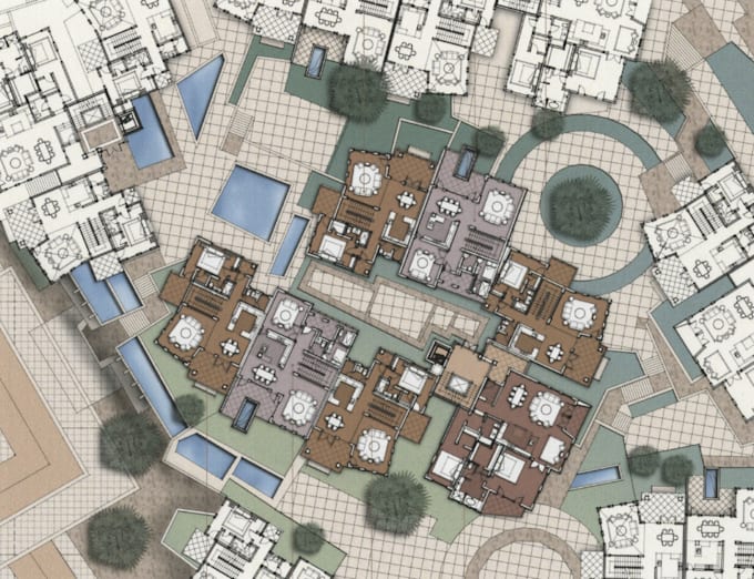 Outstanding concept boards, architectural design by Elifaydincinar | Fiverr