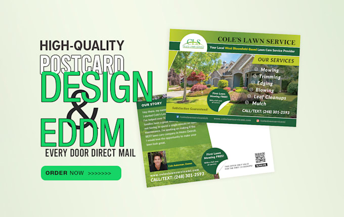 Design promotional postcard and direct mail eddm in 24 hours by Dipu ...