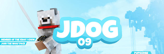 Make you a minecraft themed header for any social media by ...