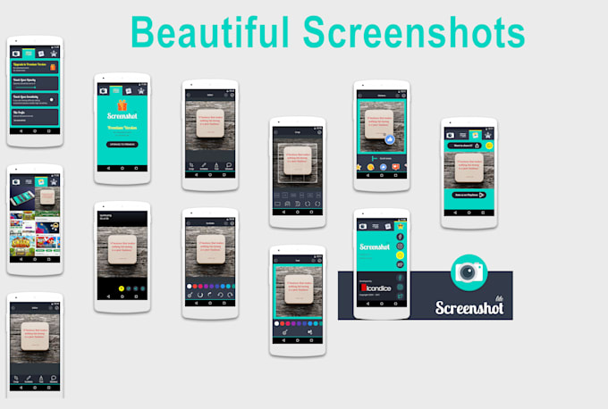 Design stunning app screenshots for app store by Waqifktk | Fiverr
