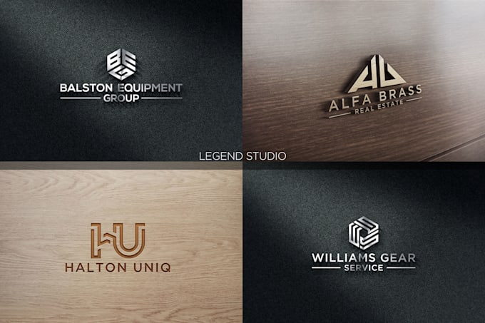Design luxury monogram logo or initial letters by Legendstudio | Fiverr
