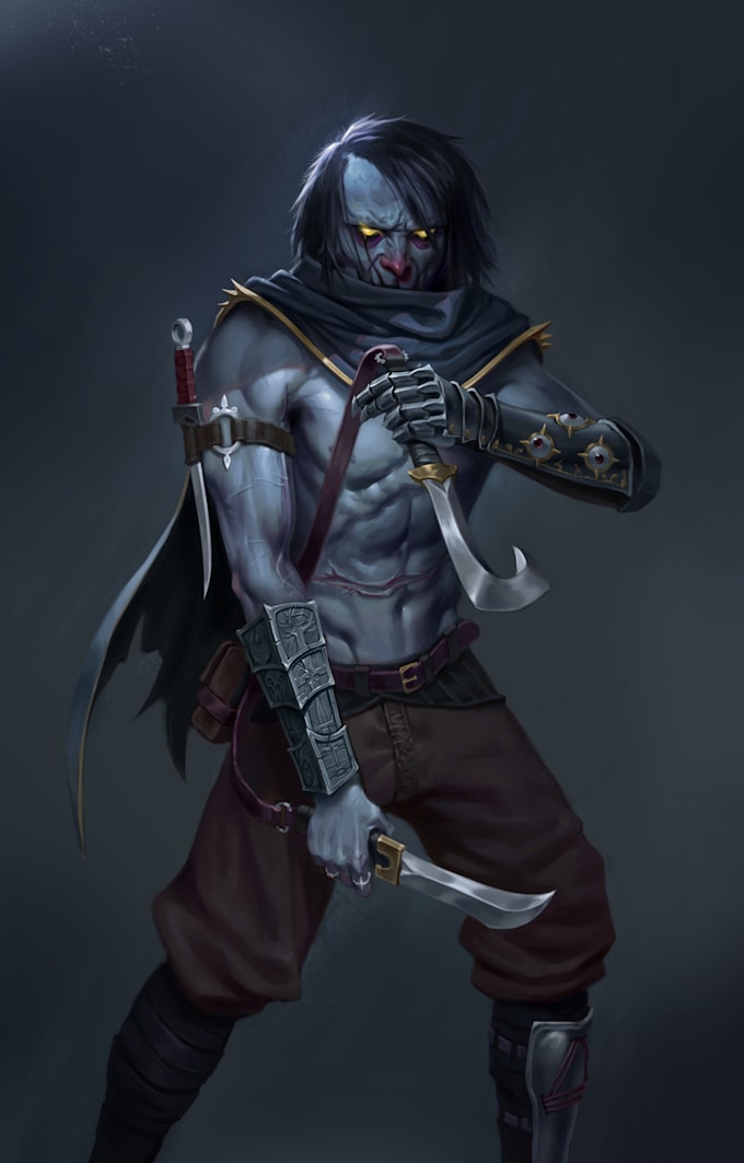 Design realistic 2d characters by Patrasalexandru | Fiverr